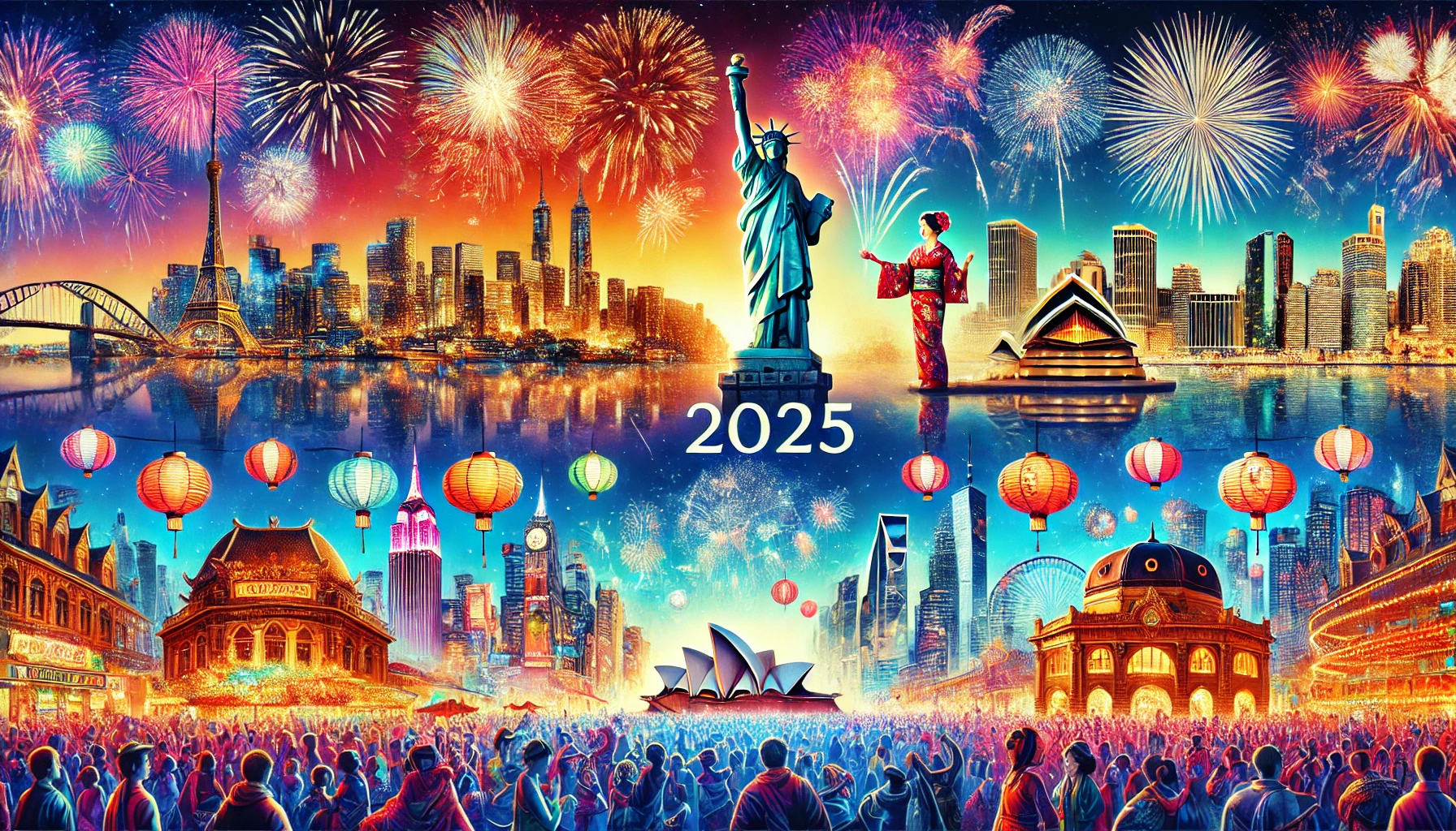 In pictures and videos: How the world is celebrating New Year 2025 ...